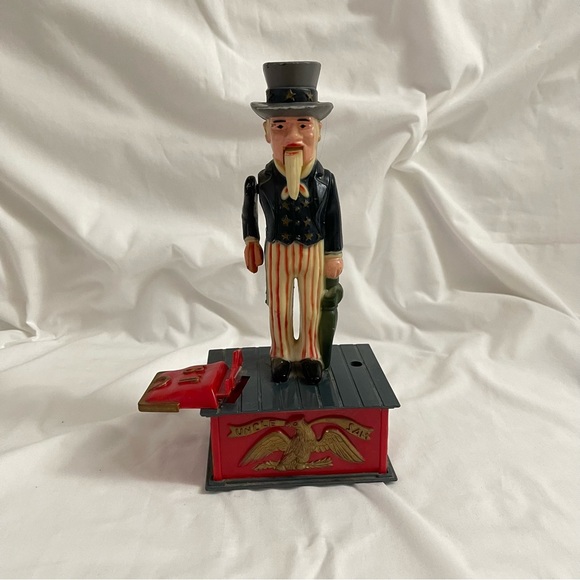 Other | Vintage Uncle Sam Plastic Piggy Bank | Poshmark